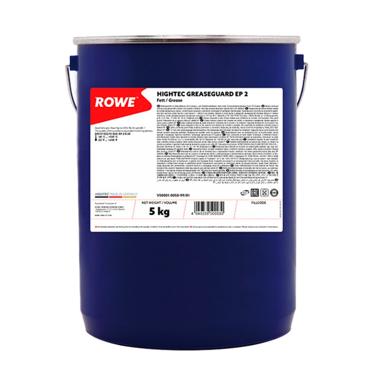 GRASA EP 2 X 5 KILOGRAMOS REF 50001 – 0050 MARCA ROWE – Eurolíquidos